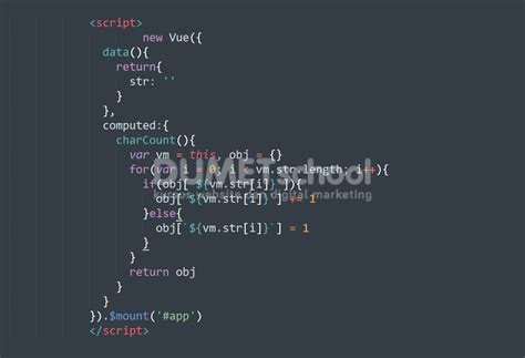 Cara Menghitung Character Menggunakan Vue Js Kursus Web Design Private Online On DUMET