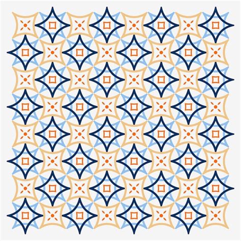 Premium Vector Vector Seamless Geometric Square Background