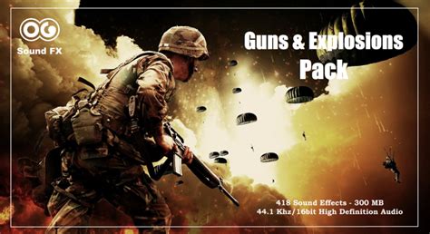 Guns & Explosions SFX Pack in Sound Effects - UE Marketplace