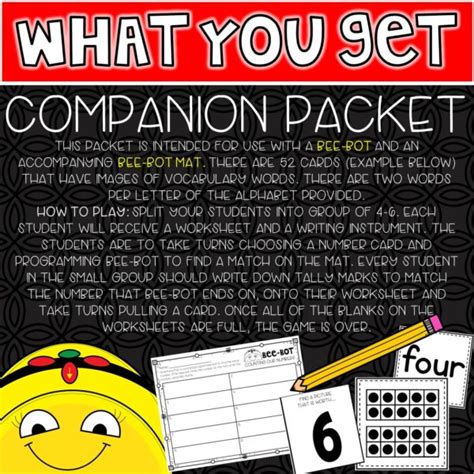 Bee Bot Numbers The Kinderhearted Classroom