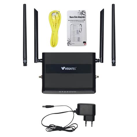 Роутер 4G VEGATEL VR4 Wi-Fi-2,4 (SMA) - купить в Москве с доставкой