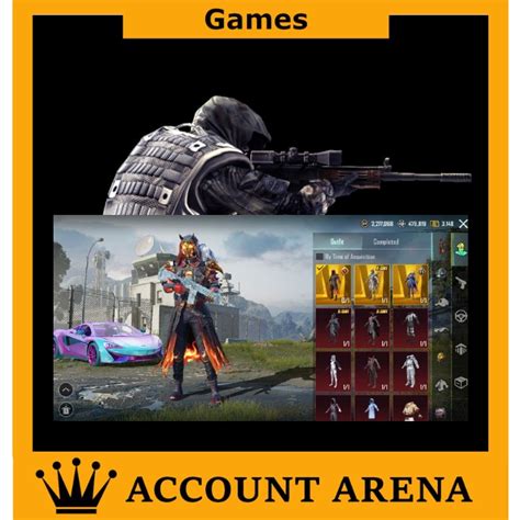 Pubg Mobile Accounts Pubgm Shopee Malaysia