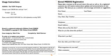 Simtel Msdos 1996 06 Free Download Borrow And Streaming Internet Archive