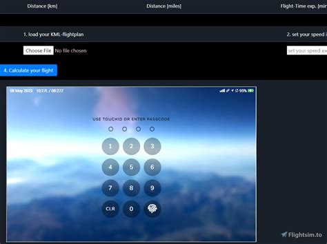 Flight Information Map For Microsoft Flight Simulator Msfs