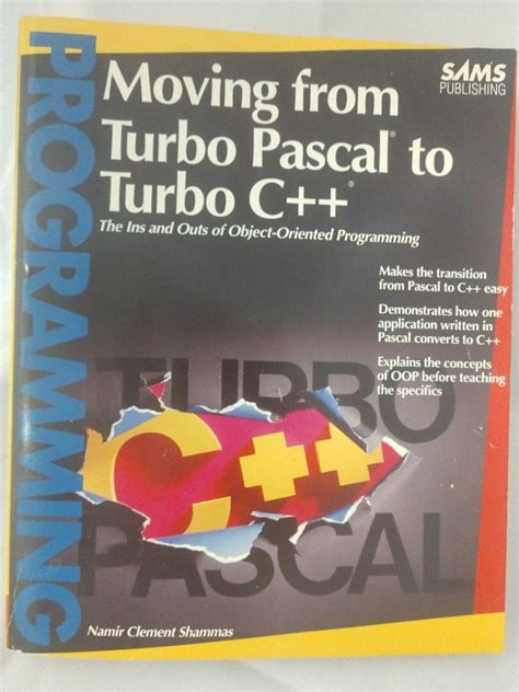 Moving From Turbo Pascal To Turbo C Shammas Namir Clement