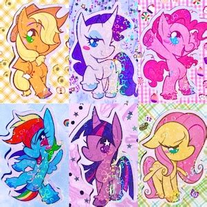 MLP Stickers My Babe Pony G Etsy