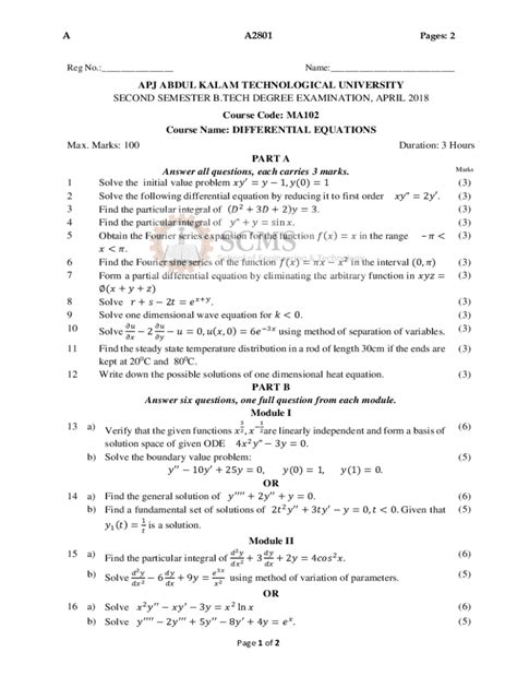Fillable Online Vector Calculus Differential Equations And Transforms Fax Email Print Pdffiller