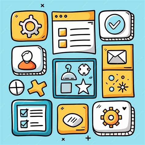 Trendy User Interface Vector Icons Premium Ai Generated Vector