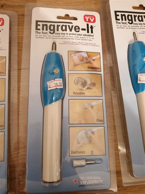 Намалена от 17 лв Гравираща писалка Уред за гравиране гравьор гр