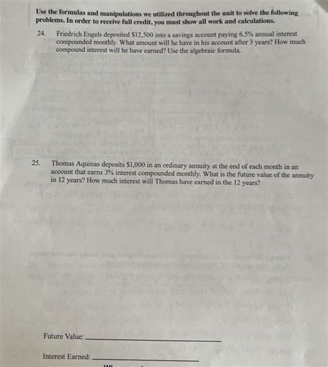 solved use the formulas and manipulations we utilized