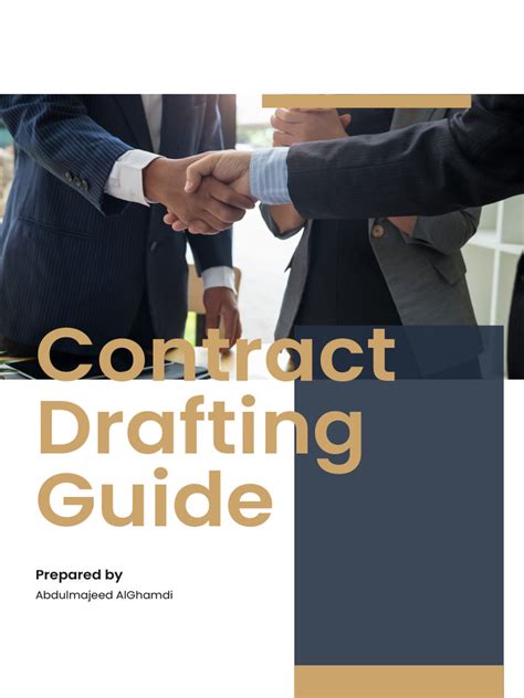 Contract Drafting Guide 1664962565 Pdf English Language Word