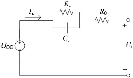 A First Order Resistor Capacitor RC Battery Model Download Scientific Diagram