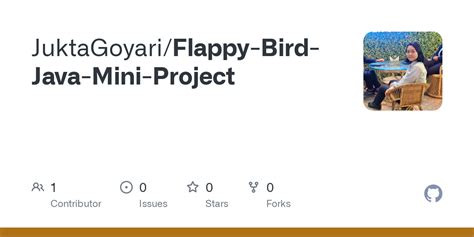 GitHub JuktaGoyari Flappy Bird Java Mini Project