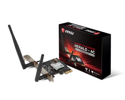 MSI HERALD AC INTEL AC WI FI