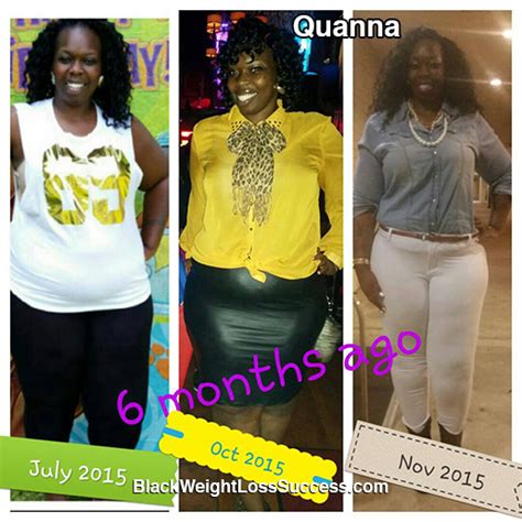 Quanna Lost 47 Pounds Black Weight Loss Success