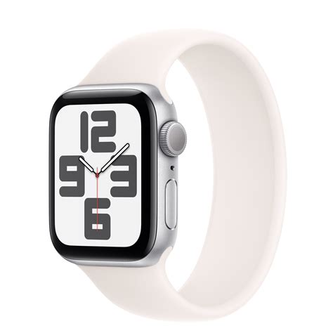 Buy Apple Watch Se Gps 40mm Silver Aluminium Case With Light Blush