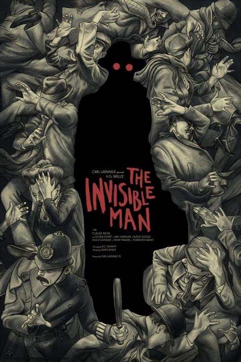 The Invisible Man 1933 1856 2784 Graphic Poster Book Cover