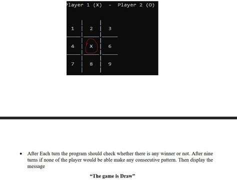 Solved You Will Need To Develop A Command Base Tic Tac Toe