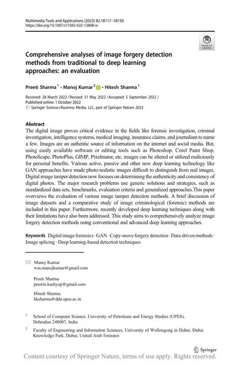 Comprehensive Analyses Of Image Forgery Detection Methods From Traditional To Deep Learning