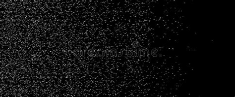 Cctv Noise Filter Effect On Black Screen Stock Vector Illustration Of