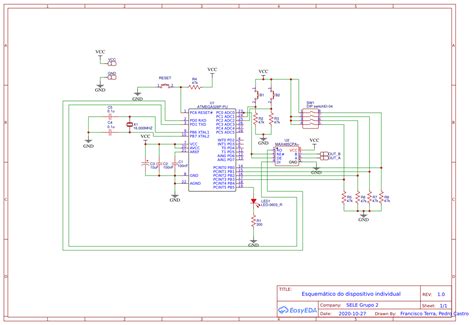 Teste Easyeda Open Source Hardware Lab