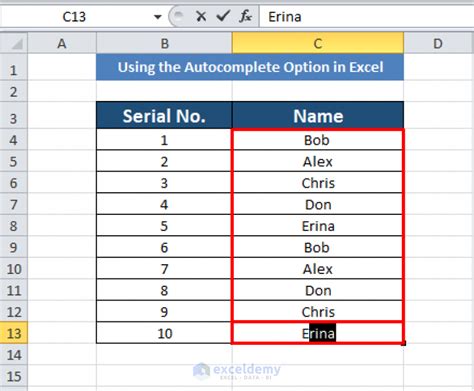 How To Perform Predictive Autofill In Excel 5 Methods Exceldemy