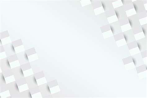 Abstract Modern Square Background White And Grey Geometric Texture Vector Illustration