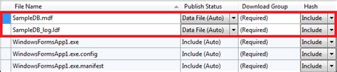 Sql Server How To Create An Exe File With Local Database Attach Visual Studio C Stack