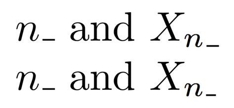 Using Symbol In Subscript Mathmode TeX LaTeX Stack Exchange