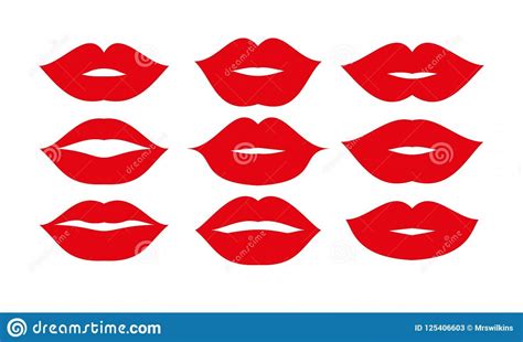 Red Lips Vector At Collection Of Red Lips Vector Free