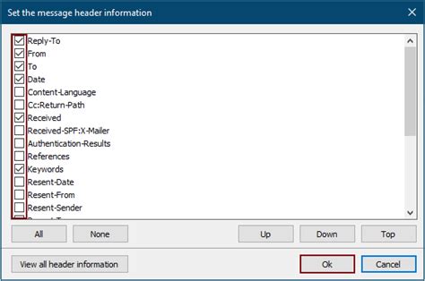 Easily Display Or Show Message Header Information In Outlook Message Window