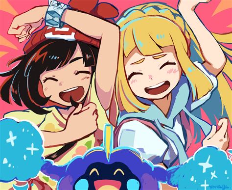 Lillie Selene And Cosmog Pokemon And 2 More Drawn By Yonagastory
