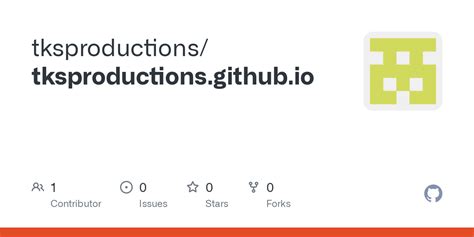 Github Tksproductions Tksproductions Github Io