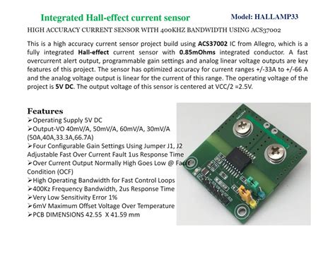 Allegro Ihalamp33 Integrated Hall Effect Current Sensor At Rs 3000 Piece In Hyderabad