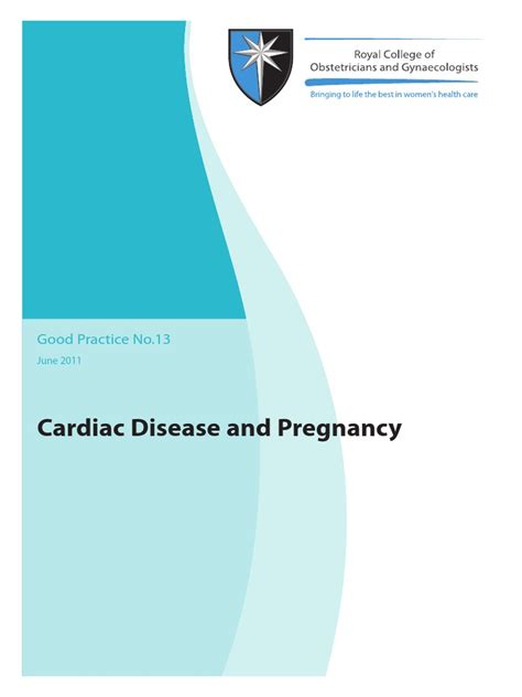 Rcog Cardiac Disease And Pregnancy Pdf Pdf