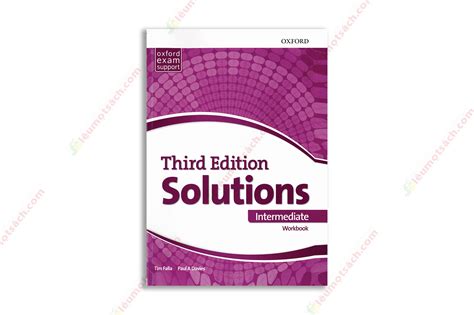 [Sách] Solution Intermediate 3rd Edition: WorkBook (Sách keo gáy ...