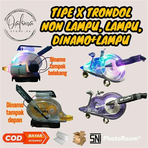Jual Tipe X Trondol Modif Dinamo Lampu Tipe X Trondol Lampu Roda Tip Ex