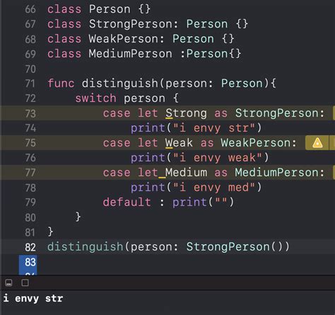 Switch Enum Swift