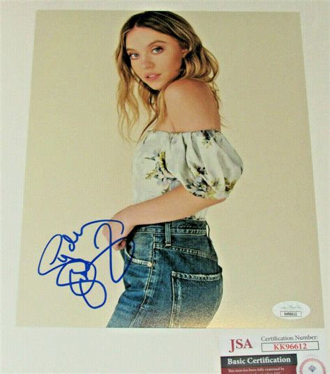 Sydney Sweeney Hand Signed Autographed 8x10 Photo Jsa Coa 3837129205