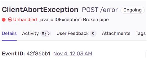🧨broken Pipe Exception을 해결해보자