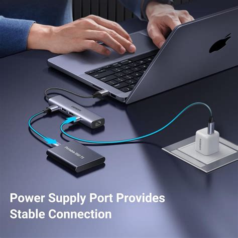 Ugreen Usb Hub With Gigabit Ethernet Shop Affordable Hub Al Hamd Tech