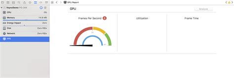 Ios Why FPS Gauge In Xcode Not Usable For Non OpenGL ES Or Non Metal App Stack Overflow