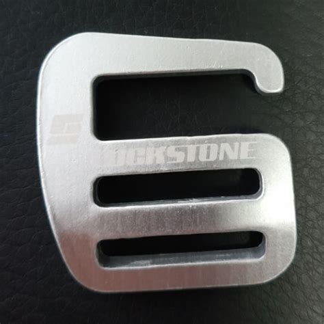 2pcs 1in Metal G Hook Webbing Buckle For Backpack Vicedeal