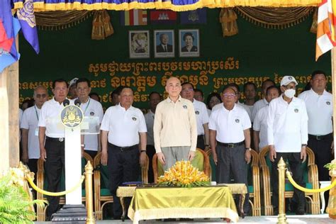 Msjtv News ព្រះករុណា សម្តេចព្រះបរមនាថ នរោត្តម សីហមុនី ព្រះមហាក្សត្រ នៃព្រះរាជាណាចក្រកម្ពុជា