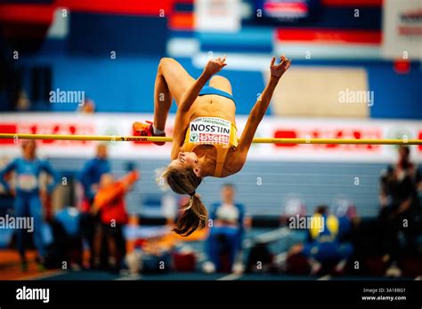 Engla Nilsson Swe During The European Athletics Indoor Championships