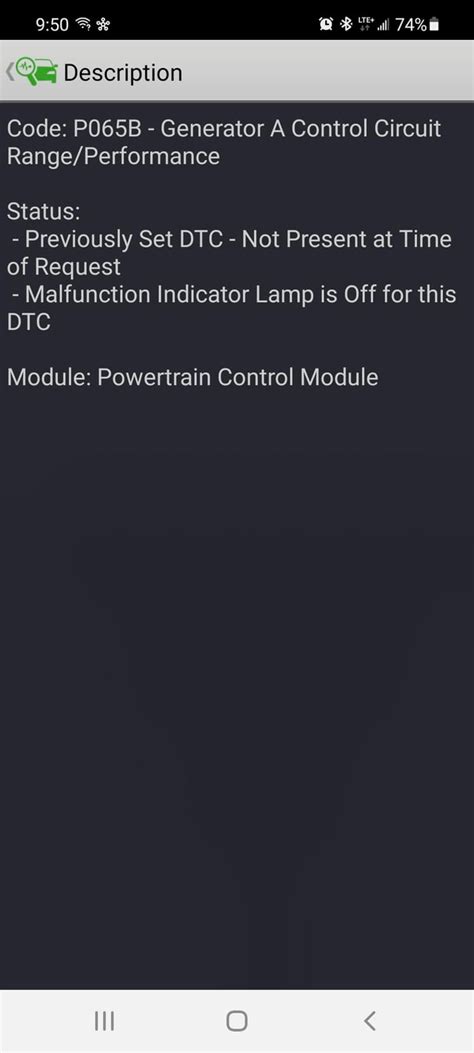 Getting Codes P0625 And P065b Alternator Only Engages After A Couple