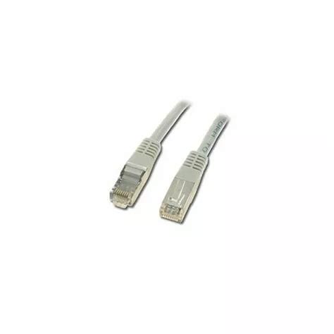 Câble Ethernet Rj45 Cat5e Blindé Ivoire 5 Mètres Connectland