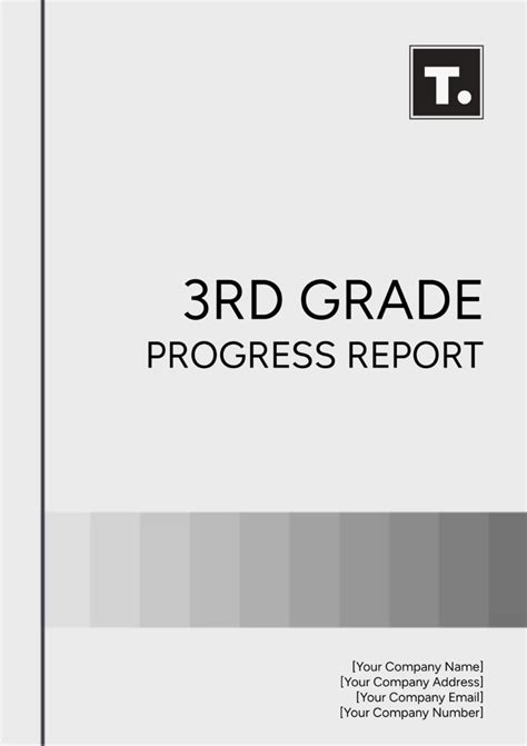 Free 3rd Grade Progress Report Template To Edit Online