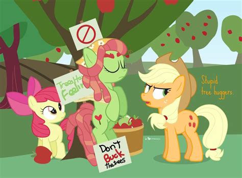 I Speak For The Trees Mlp My Babe Pony Tree Hugger My Babe Pony Drawing