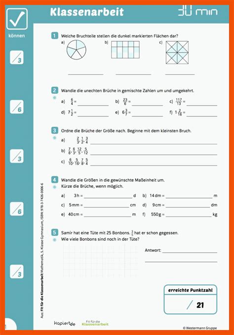 12 Mathe Arbeitsblätter Klasse 6 Gymnasium Zum Ausdrucken Mathe